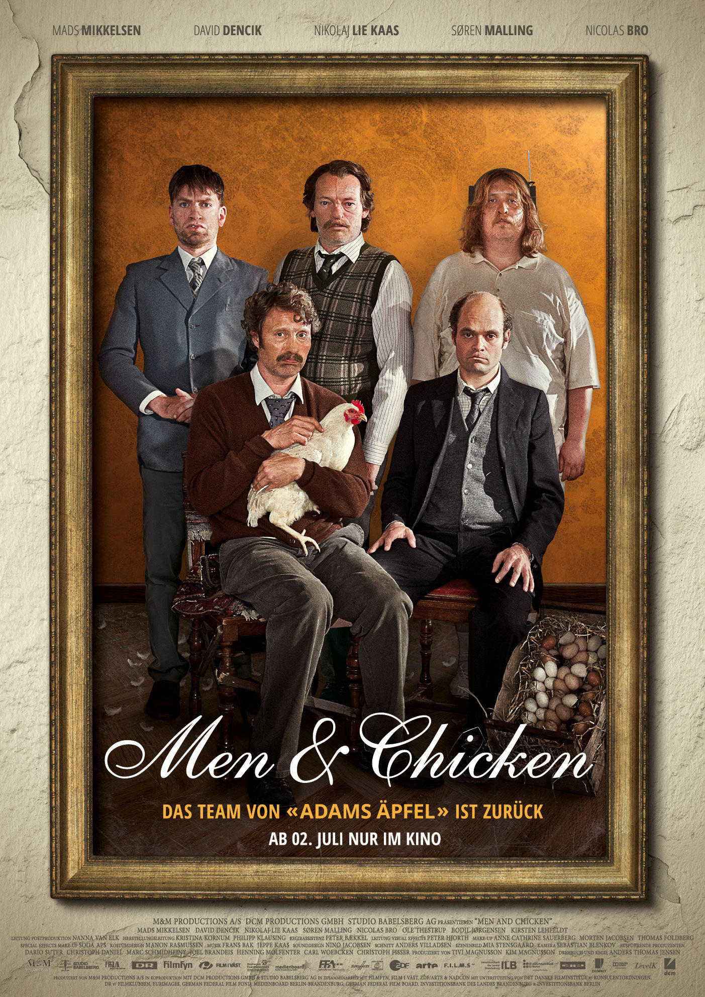 Men & Chicken Poster - Filmfutter