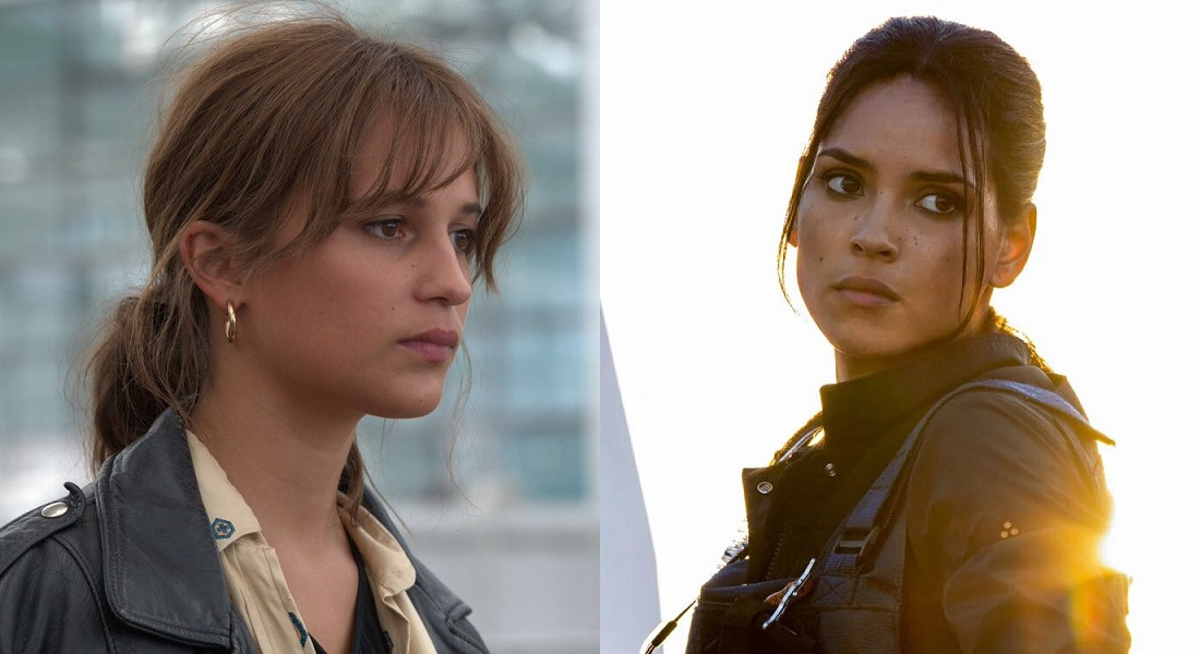 Alicia Vikander, Adria Arjona - Filmfutter