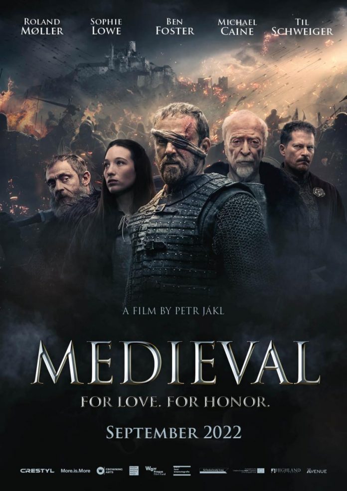"Medieval": Trailer zum deftigen Mittelalter-Epos mit Ben Foster, Til ...