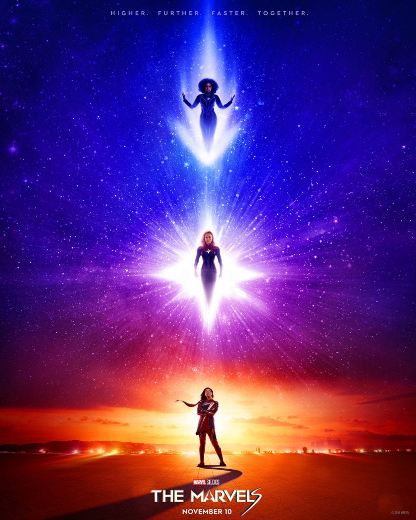 "Captain Marvel"-Sequel "The Marvels" startet später, neues Poster ...