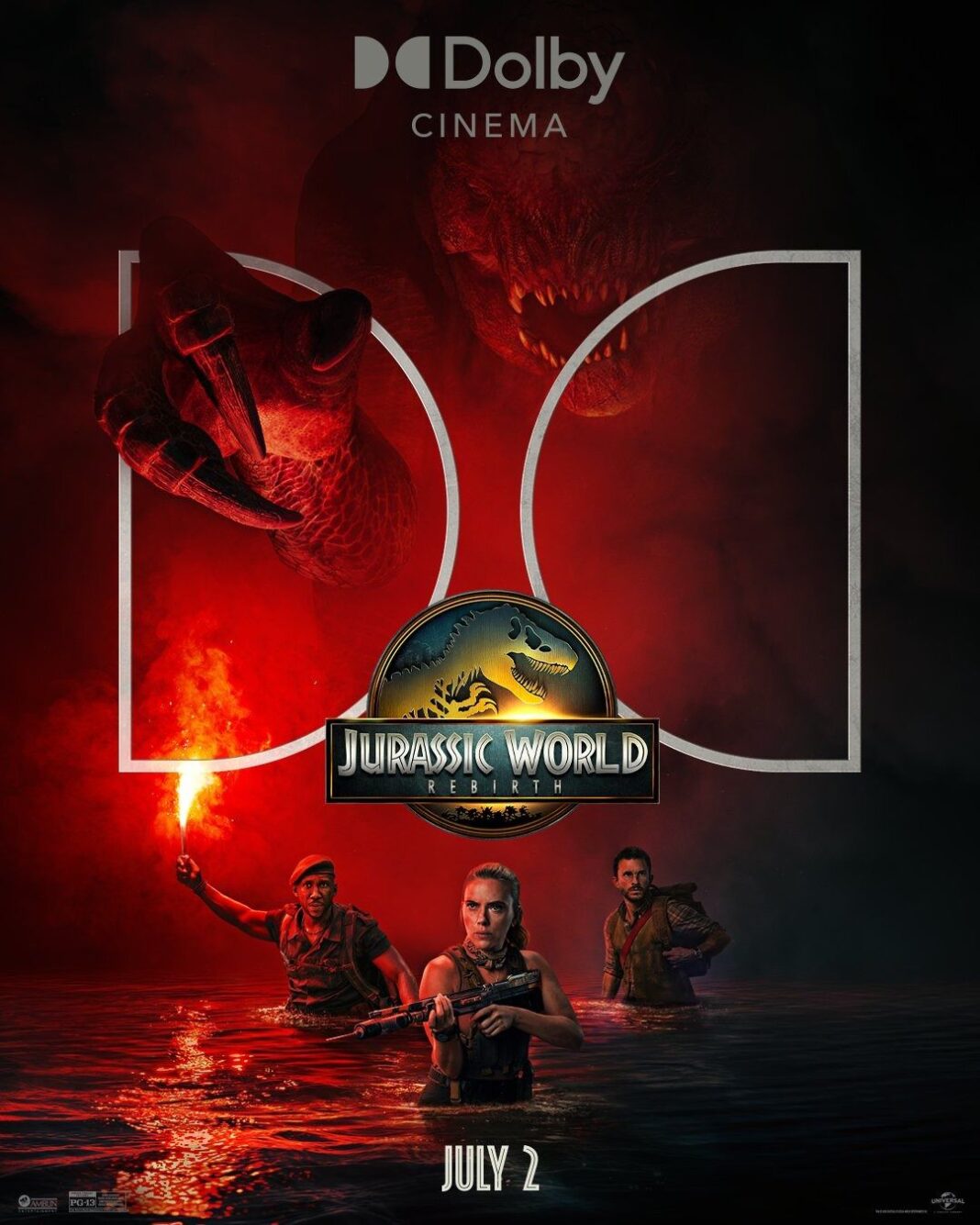 Neuer "Jurassic World: Die Wiedergeburt"-Trailer zeigt neue monströse Dinos